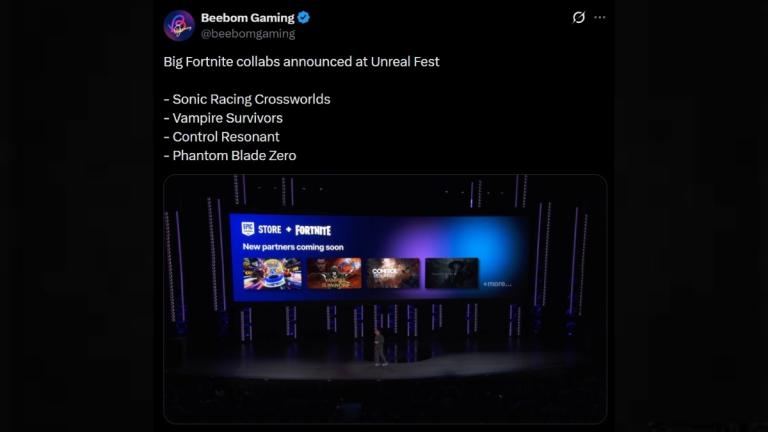 Fortnite Reveals 30+ New Gaming Collaborations in Unreal Fest 2026 | Beebom