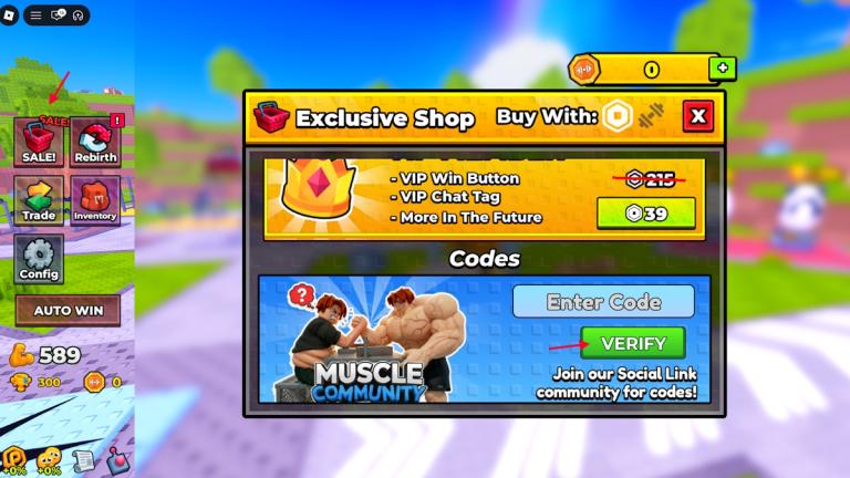 Roblox +1 Muscle to Arm Wrestle Codes (July 2026) | Beebom